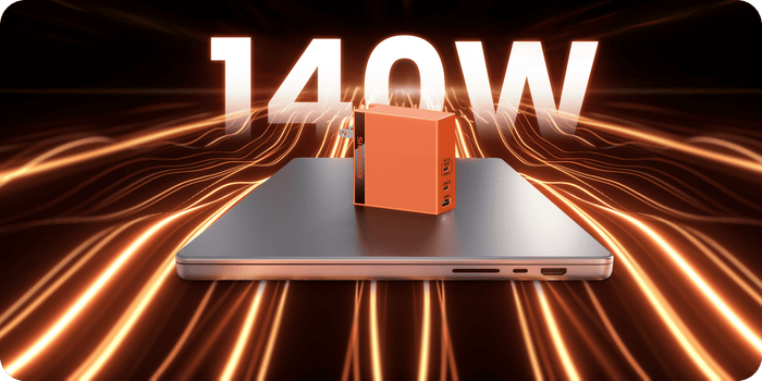 Sharge 140W PD3.1 Fast Charging for MacBook Laptop Adapter GaN Charger ...