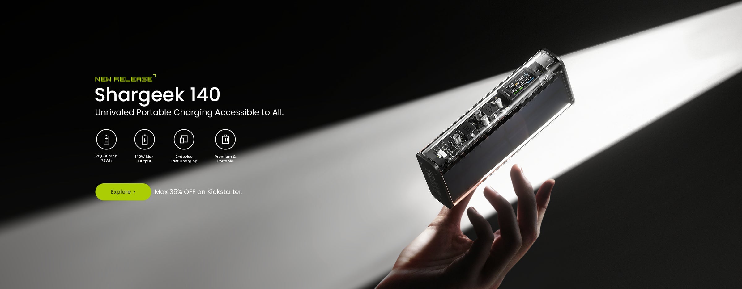 SHARGE | Sleek Design & Advanced Tech.
