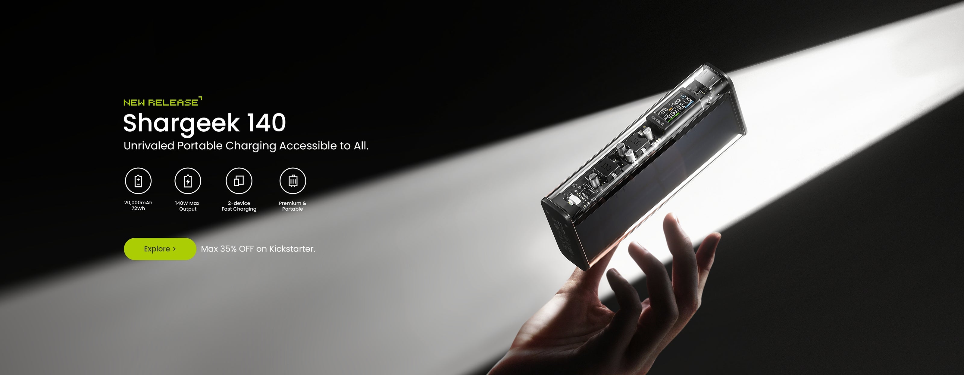 SHARGE | Sleek Design & Advanced Tech.