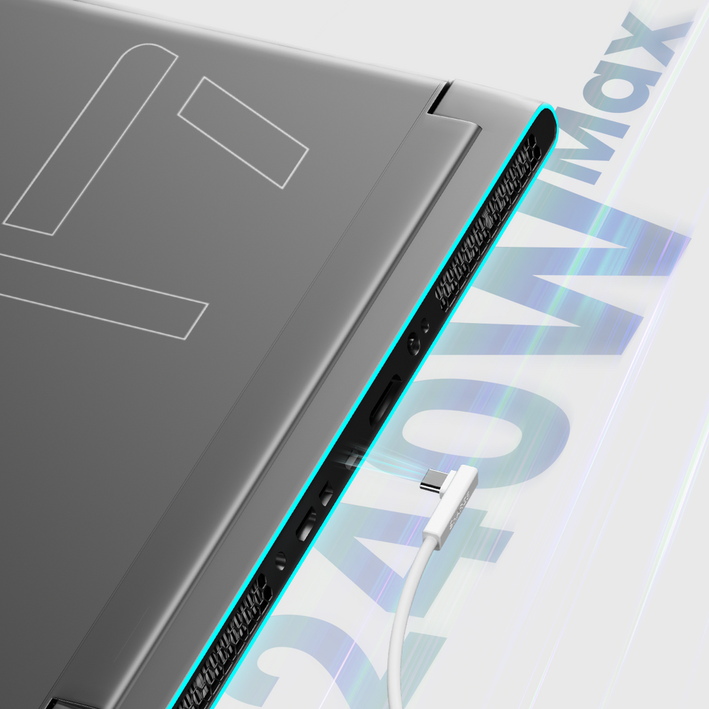 L-shaped USB-C Cable (Data & Charging)