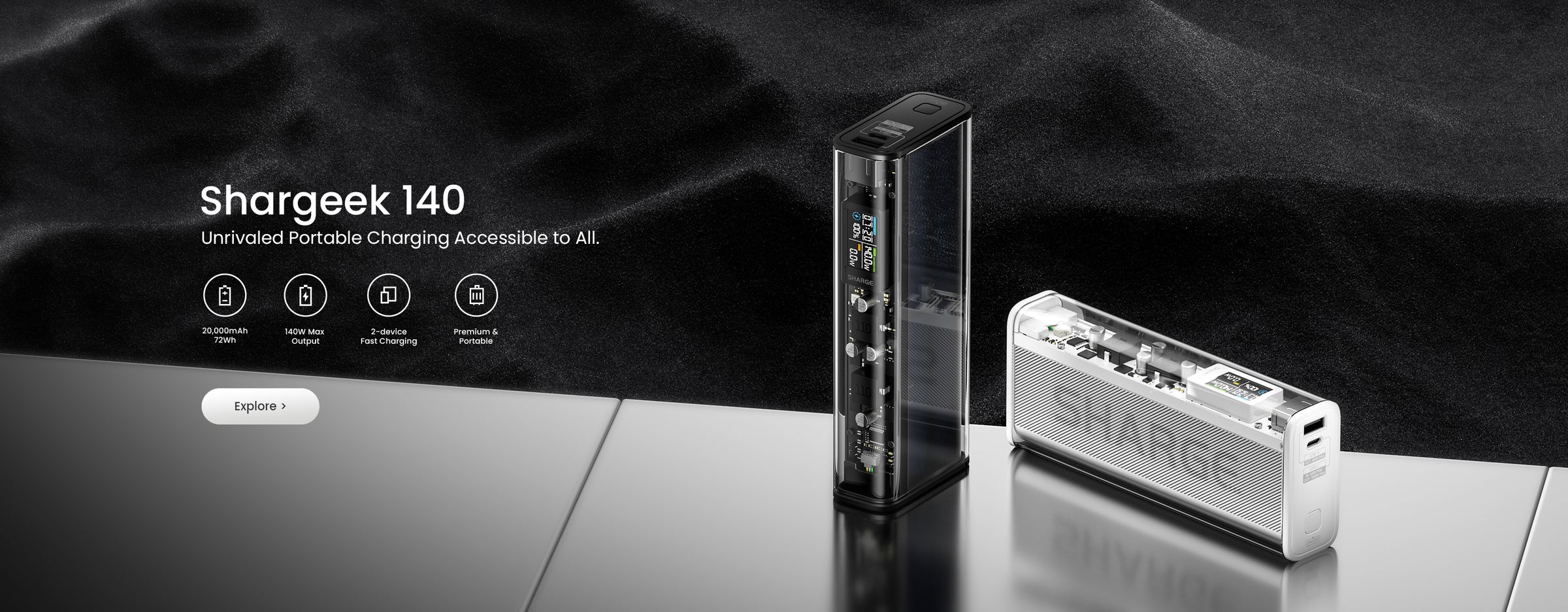 SHARGE | Sleek Design & Advanced Tech.