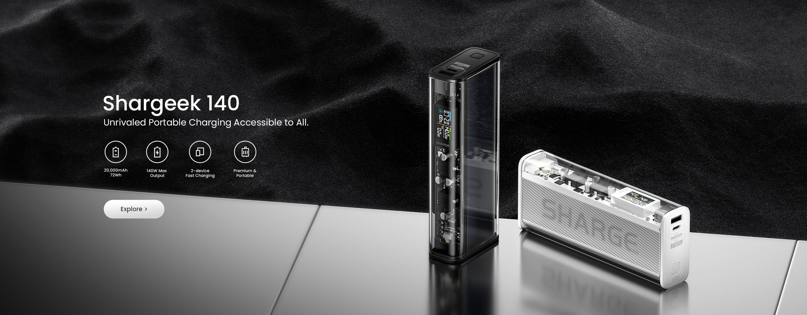 SHARGE | Sleek Design & Advanced Tech.
