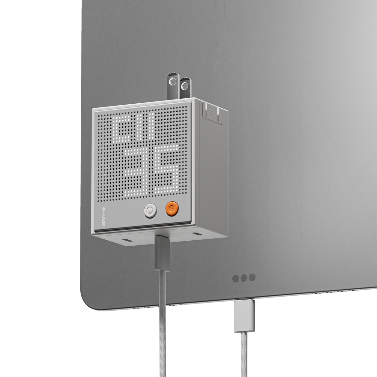 SHARGE Pixel 100 / 140 GaN Charger (67/100/140W, 3 Ports,Dot-Matrix Di