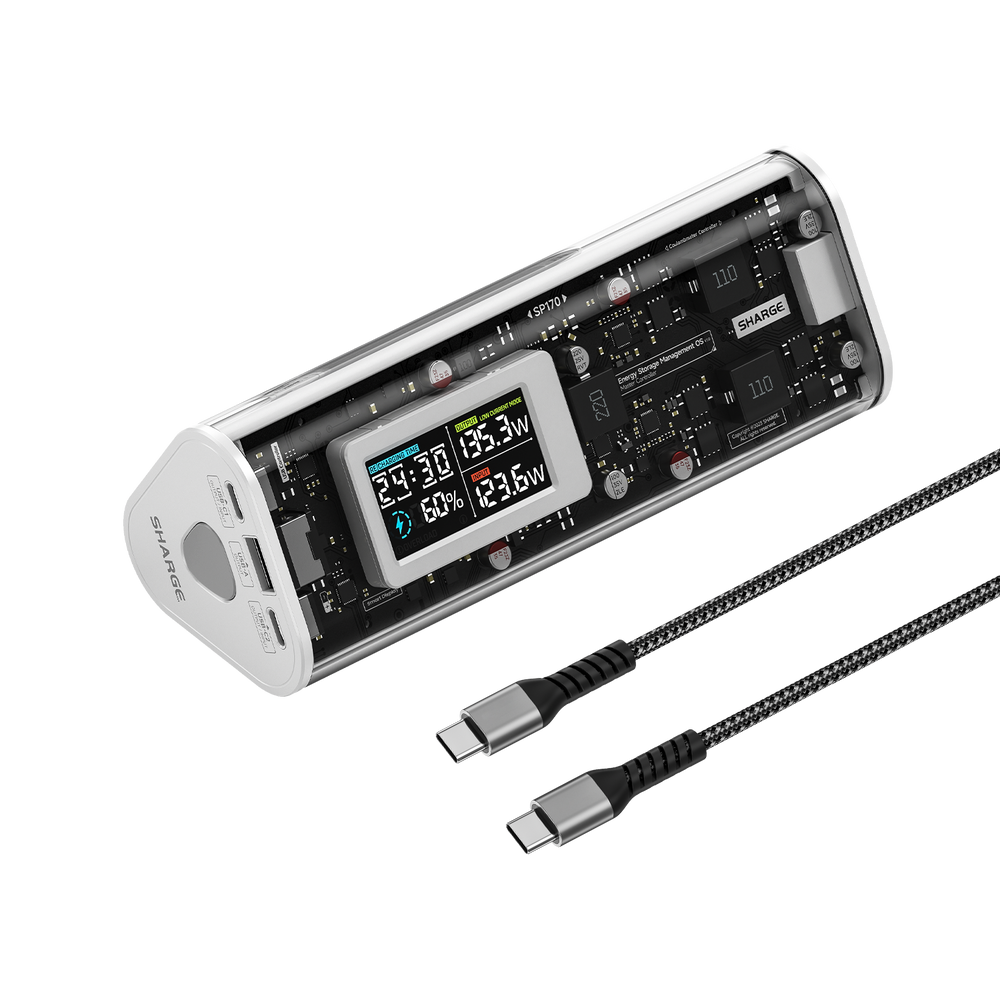 Shargeek 170 Power Bank 24,000mAh 170W Portable Charger