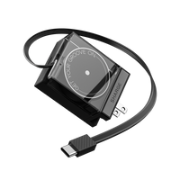 SHARGE Retractable 65 Charger Dual-ports design with built-in USB-C ...