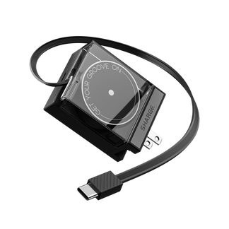 SHARGE Retractable 65 Charger Dual-ports design with built-in USB-C ...