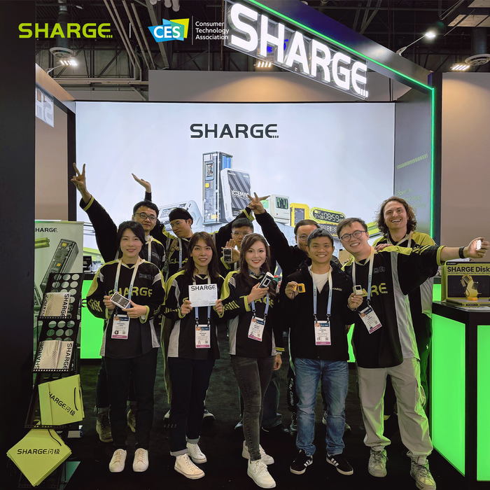 SHARGE Debuts at CES 2024, the World's Largest Tech Event
