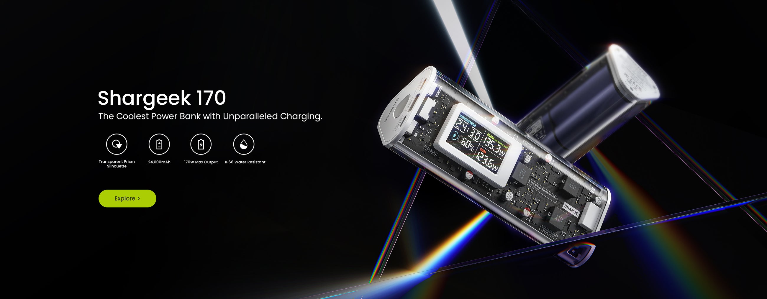 SHARGE Shargeek 170 Power Bank