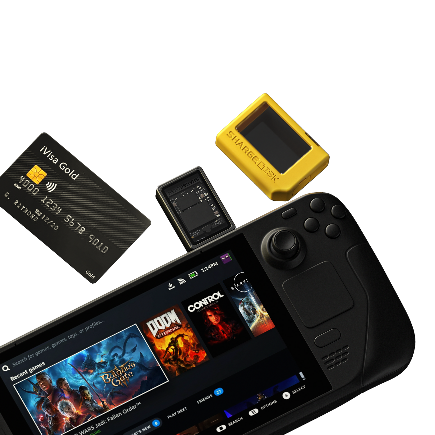 SHARGE Disk 10Gbps 2230 M.2 NVMe SSD Enclosure