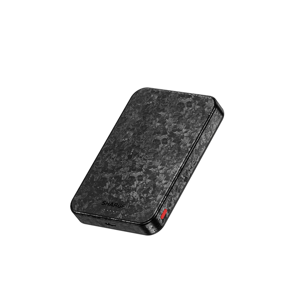 SHARGE CarbonMag (10K) Power Bank Qi2 certified Carbon Fiber 10,000mAh